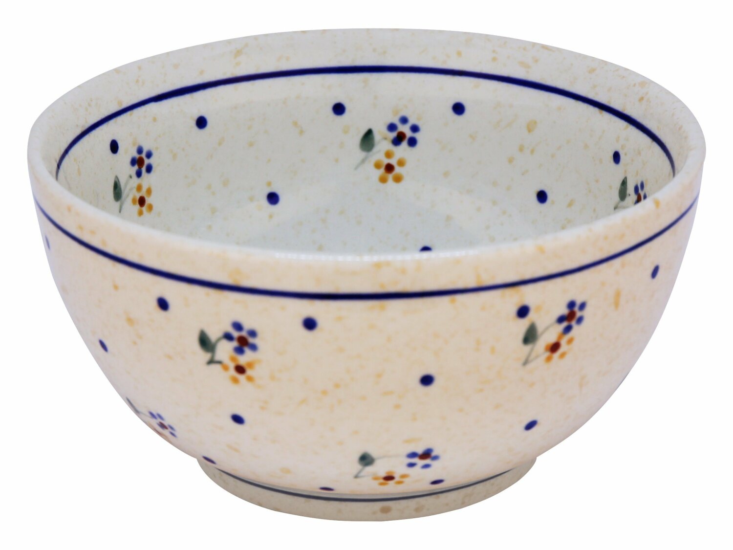 Small round bowl also painted with interior decor 111, 21,99