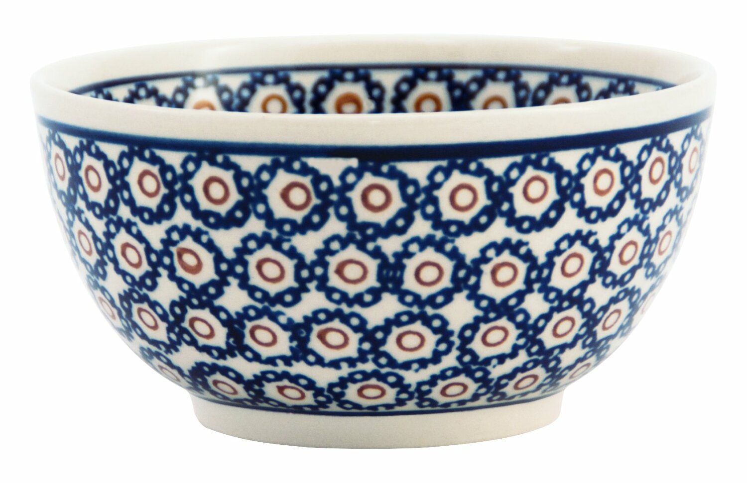 Small round bowl also painted with interior decor 111, 21,99