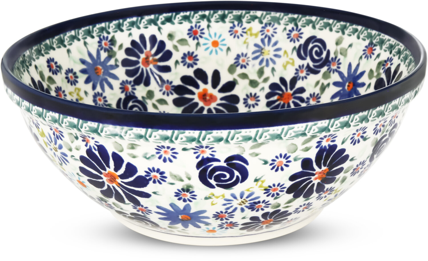 1,3 Liter Schüssel Ø20,7 cm robust, dickwandig mit Innendekor [Form 1 ...