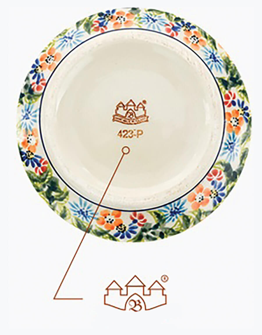 Deckel für Keramik Teekanne GU-943/8 1,7 Liter, Dekor 8, 18,99